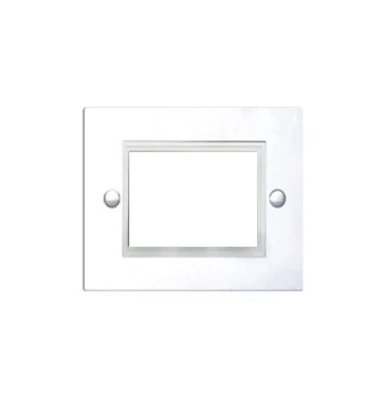 Buy Anchor Roma Classic Deko 2 Module White Cover Plate - Globe Electric